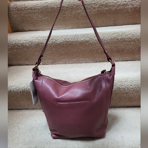 The Sak | Bags | Nwt The Sak Collective The 3 Leather Carbernet Hobo ...